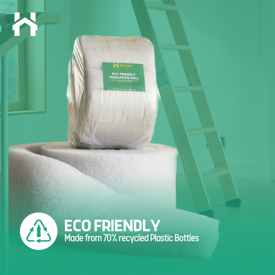 370mm Loft Insulation Rolls | ECO Itch Free Thermal Insulation – HighLoft