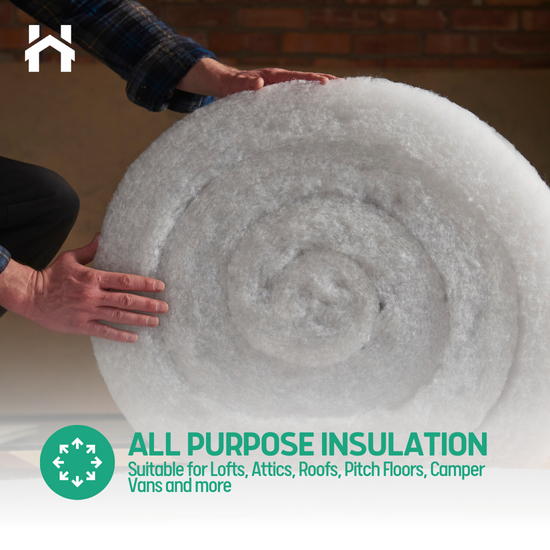 370mm Loft Insulation Rolls | ECO Itch Free Thermal Insulation – HighLoft
